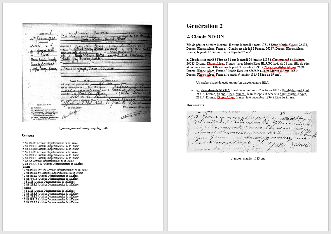 Premier livre de généalogie - Mes aïeux ! S'ils étaient là ...